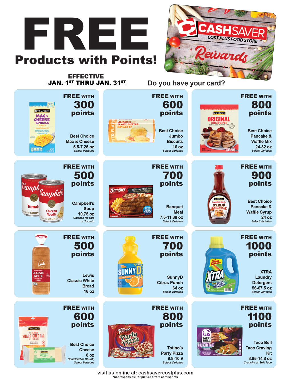 Rewards - Cash Saver